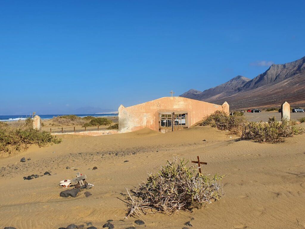 Playa de Cofete y la Villa Winter en Fuerteventura